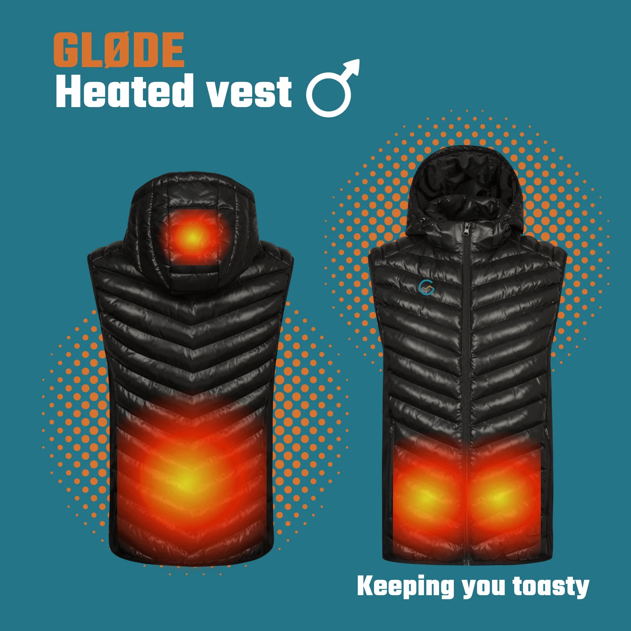 The warmest Electrically Heated Men's Bodywarmer | Normal power bank ...